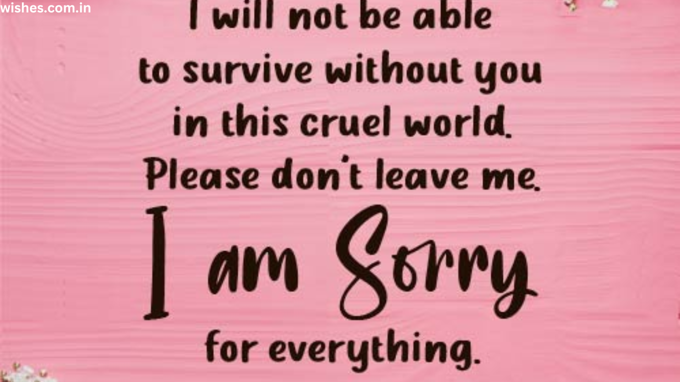 75+ Sorry Messages For Girlfriend – Apology Quotes for Her- Wishes
