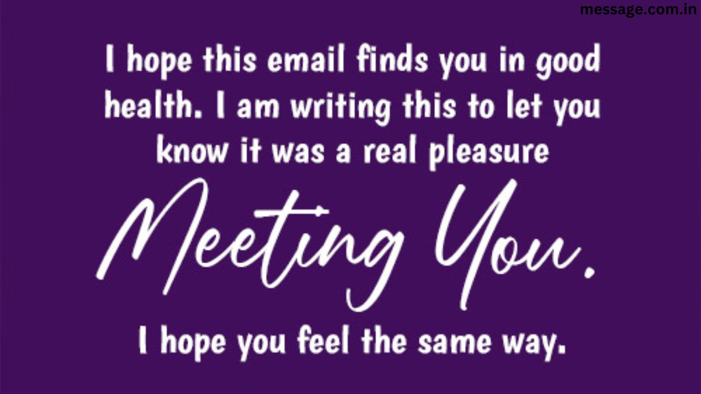75+ Nice To Meet You Messages and Quotes- Wishes
