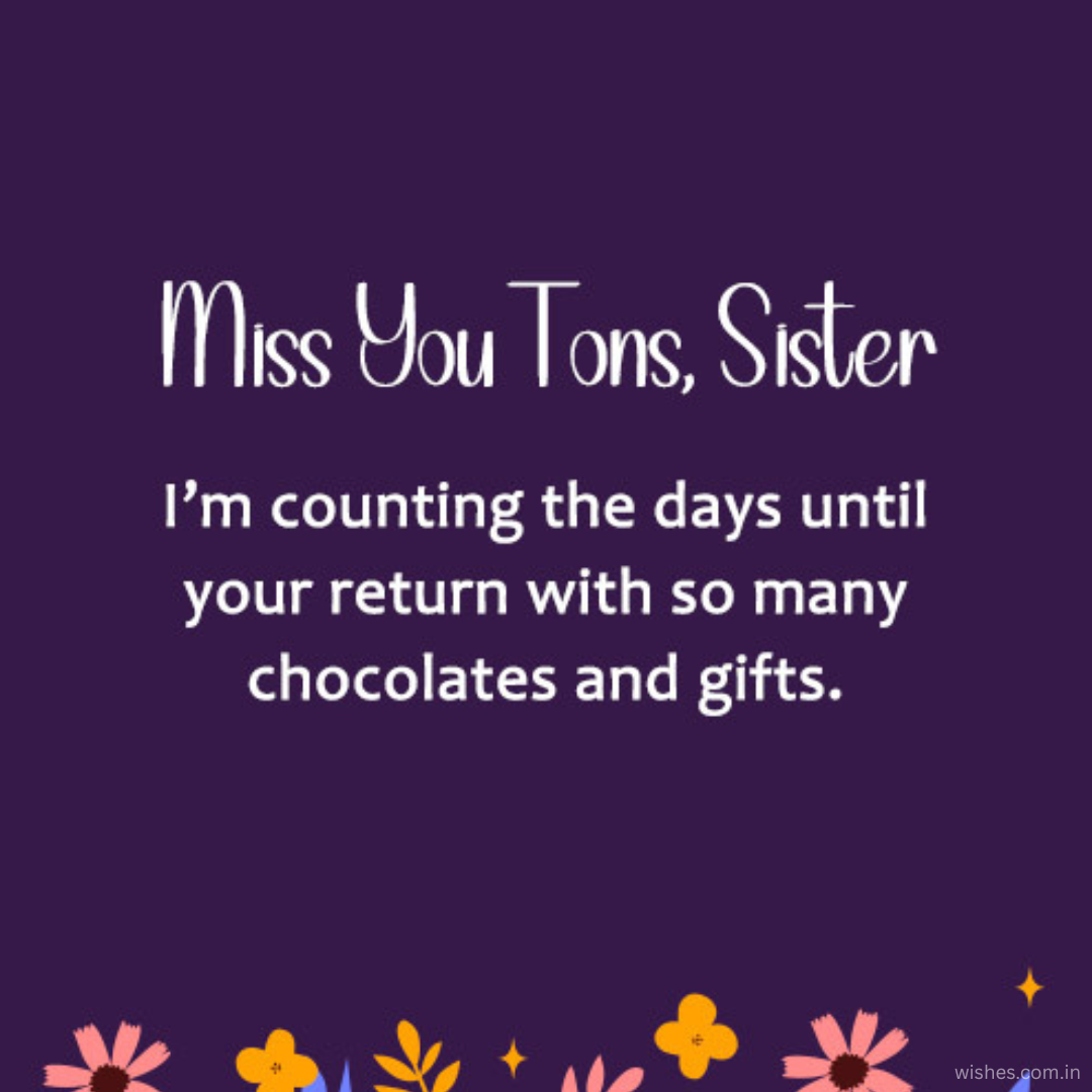 150+ Heartfelt Miss You Messages for Your Sister - Wishes