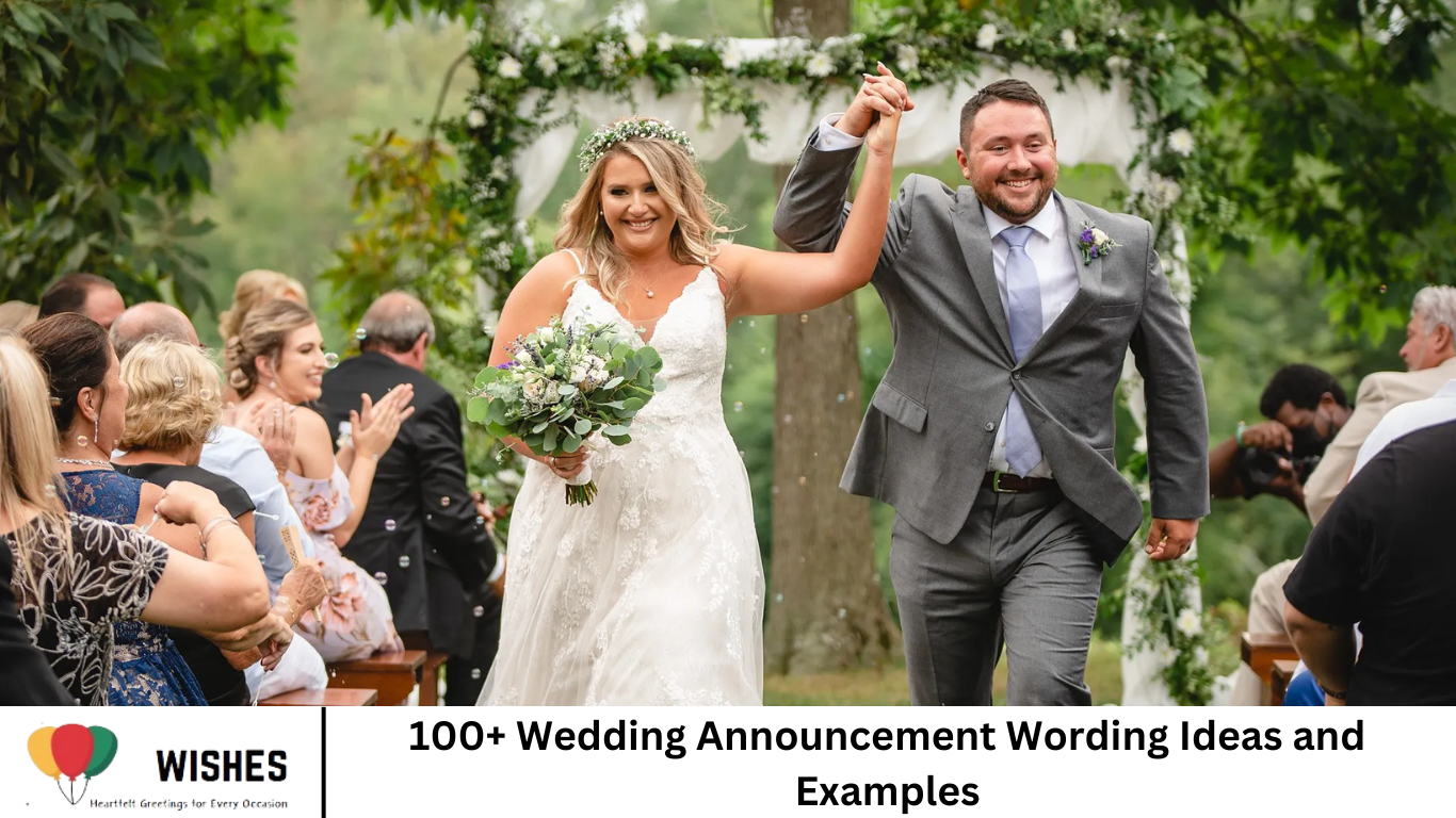 100+ Wedding Announcement Wording Ideas and Examples- Wishes