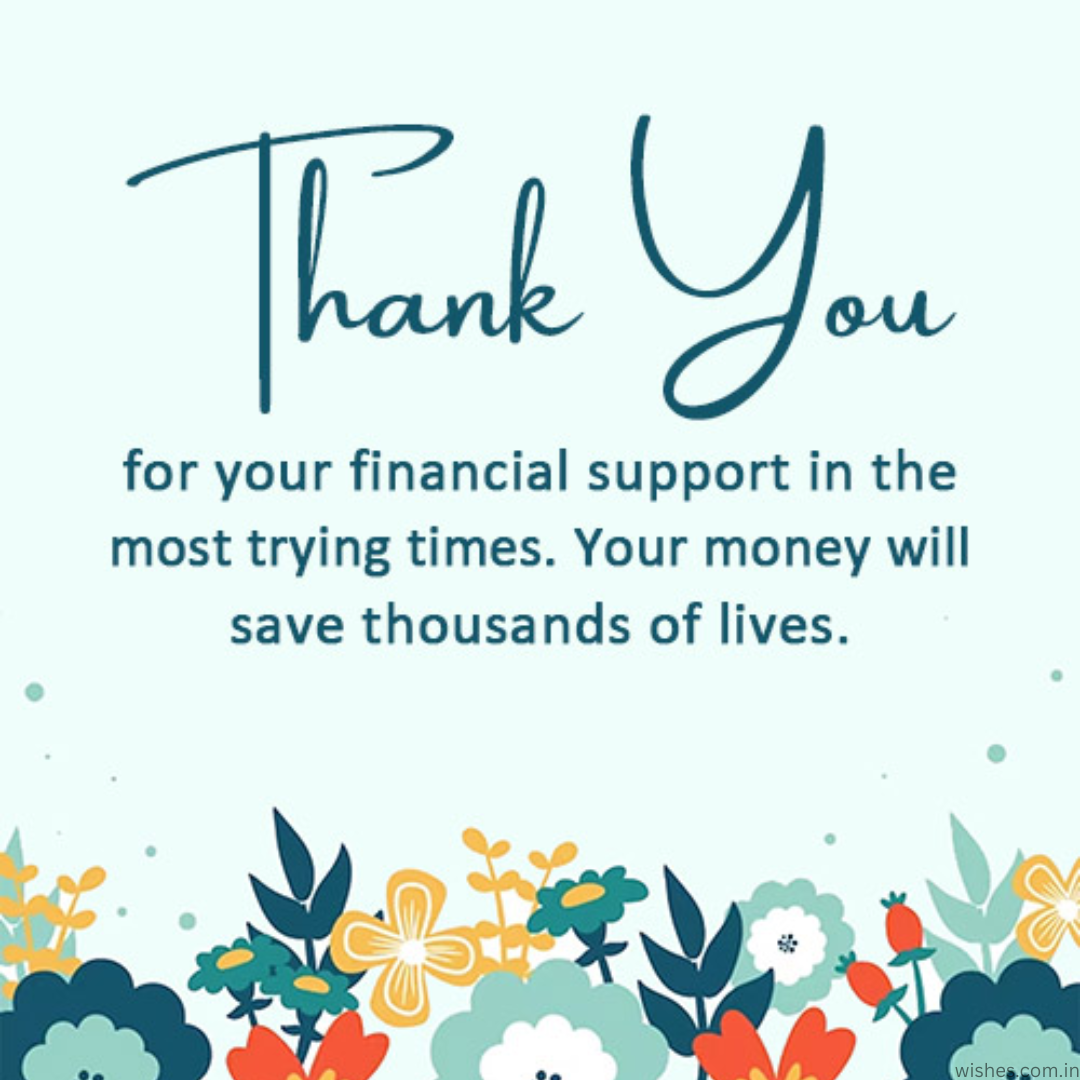 100+ Best Thank You Messages For Donation- Wishes
