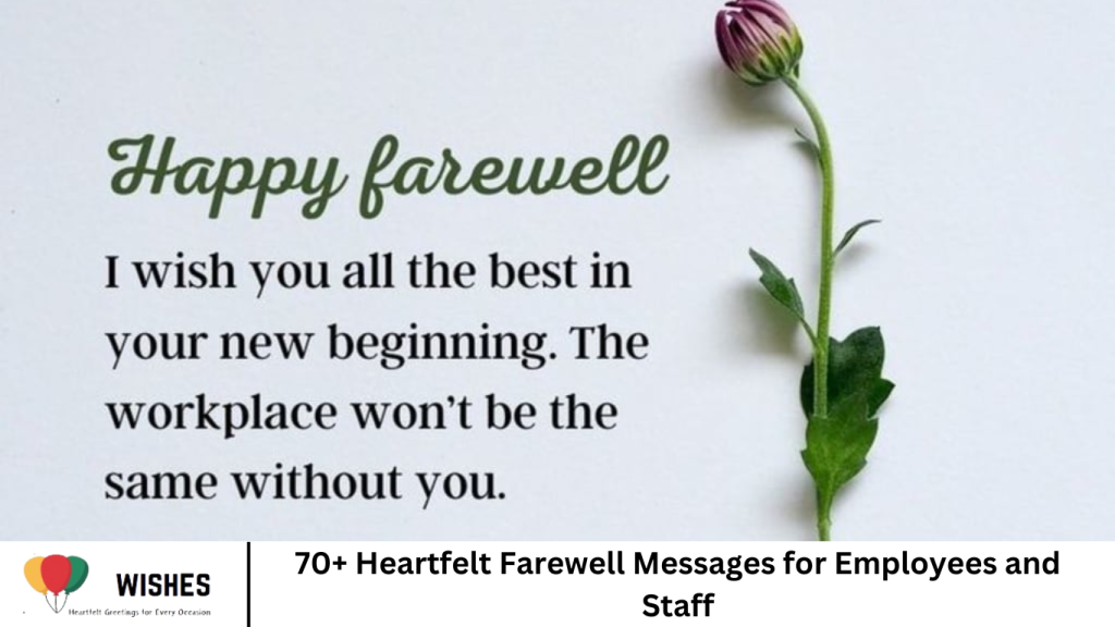 200+ Best Farewell Messages and Wishes To Boss - Wishes