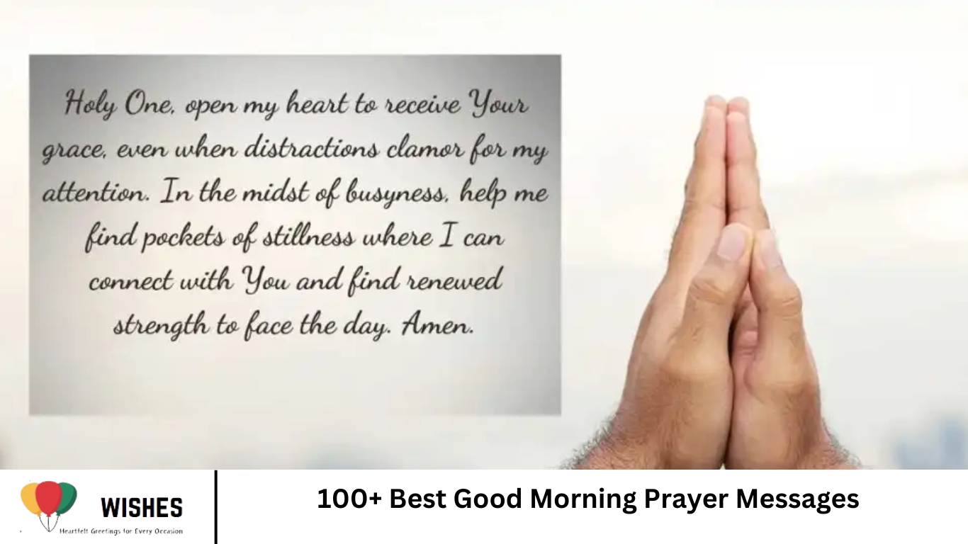 100+ Best Good Morning Prayer Messages - Wishes