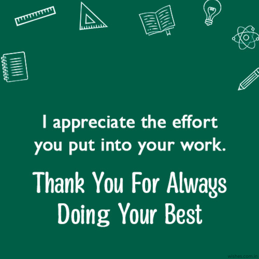 90+ Best Thank You Messages For Students From Teacher- Wishes