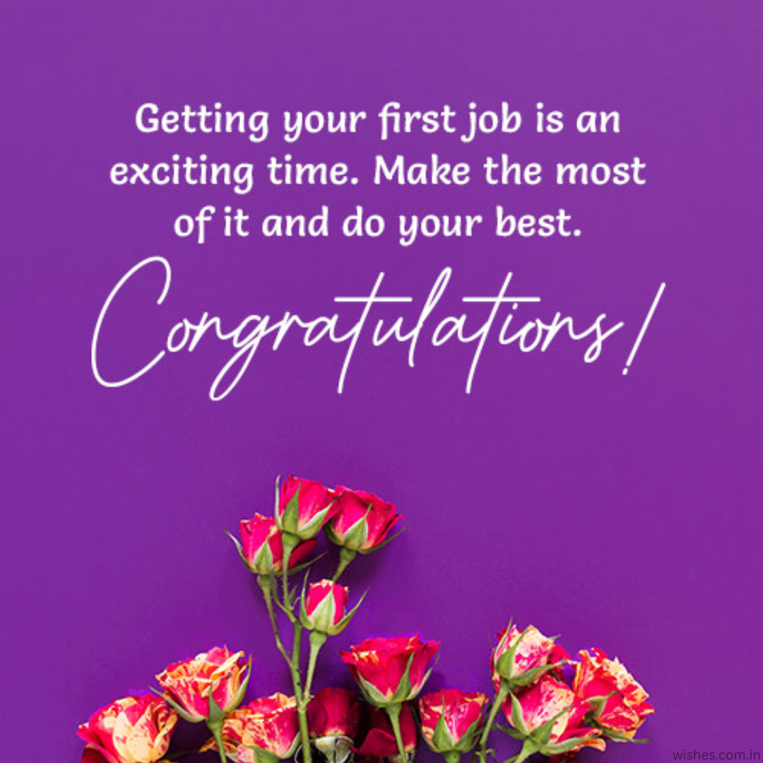100+ New Job Wishes and Congratulations Messages for Anyone Starting a ...