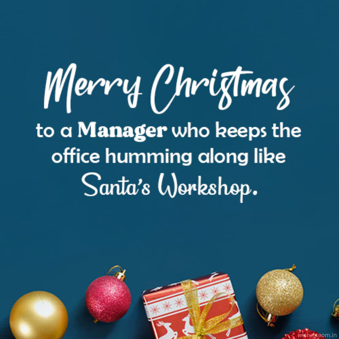 70+ Best Merry Christmas Wishes For Your Boss- Wishes