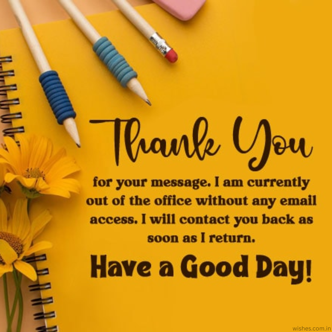100+ Perfect Out Of Office Messages for Every Situation - Wishes